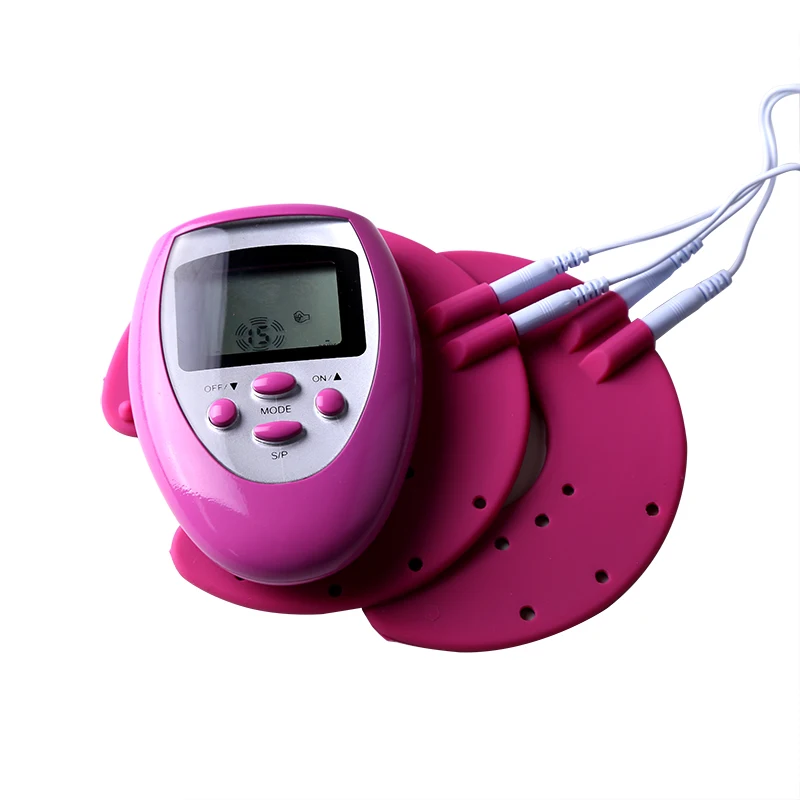 Electronic Breast Massager Electrical Vibrating Meridian Pulse Muscle ...
