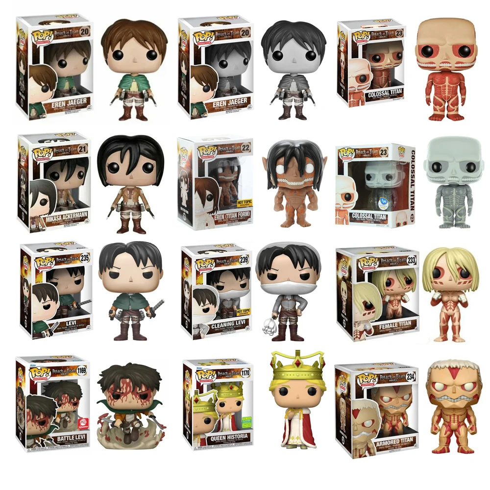 Funko-Boneca-de-Vinil-Attack-on-Titan-Armored-Titon-Brinquedos-modelo ...