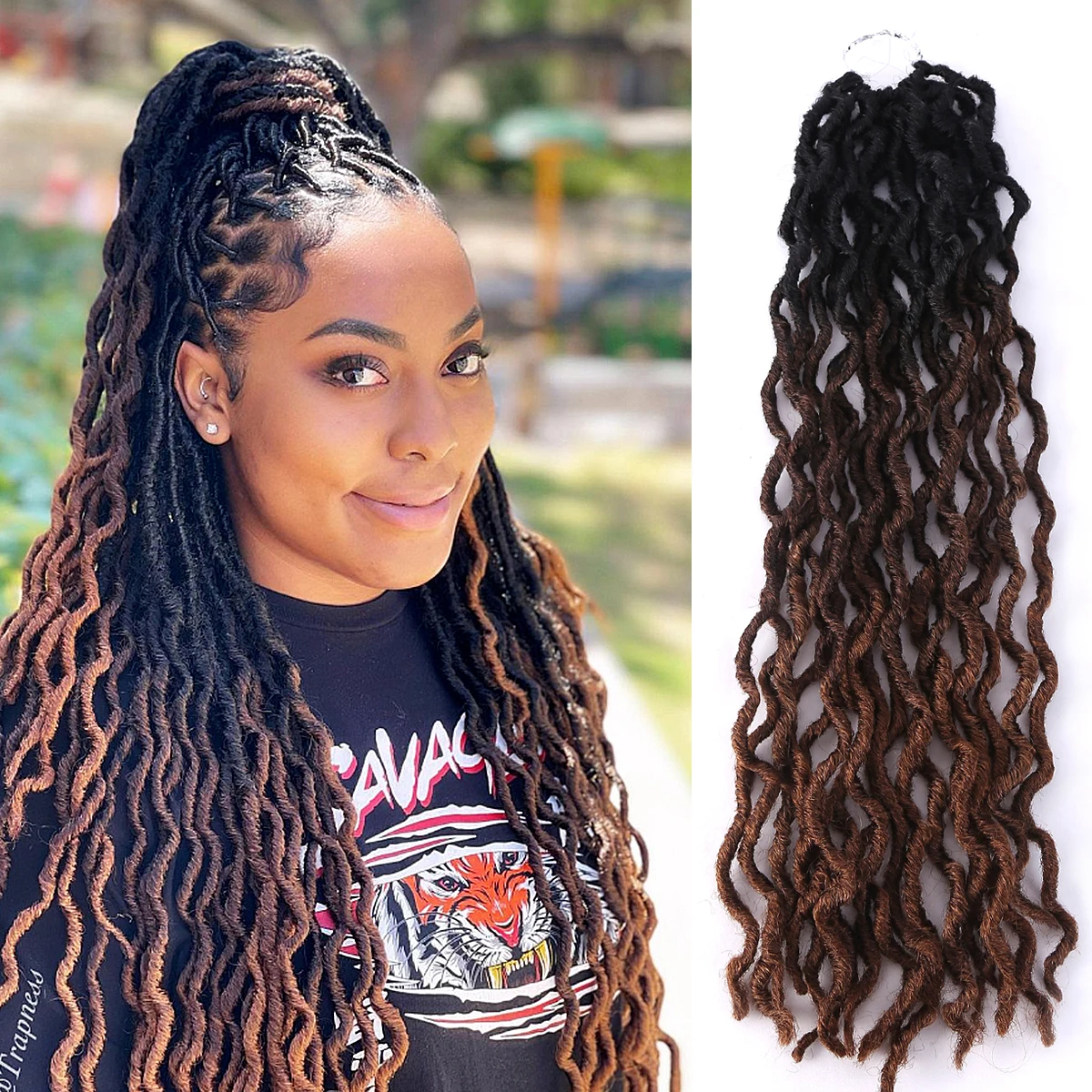 Goddess-Gypsy-Locs-Crochet-Braids-Hair-Ombre-Soft-Curly-Faux-Synthetic ...