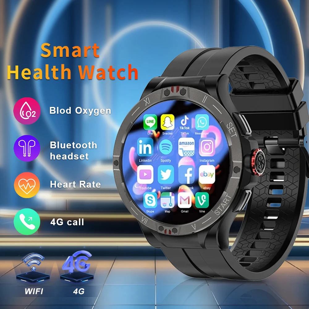 Reloj-inteligente-4G-para-hombre-dispositivo-con-GPS-c-mara-HD-ranura ...