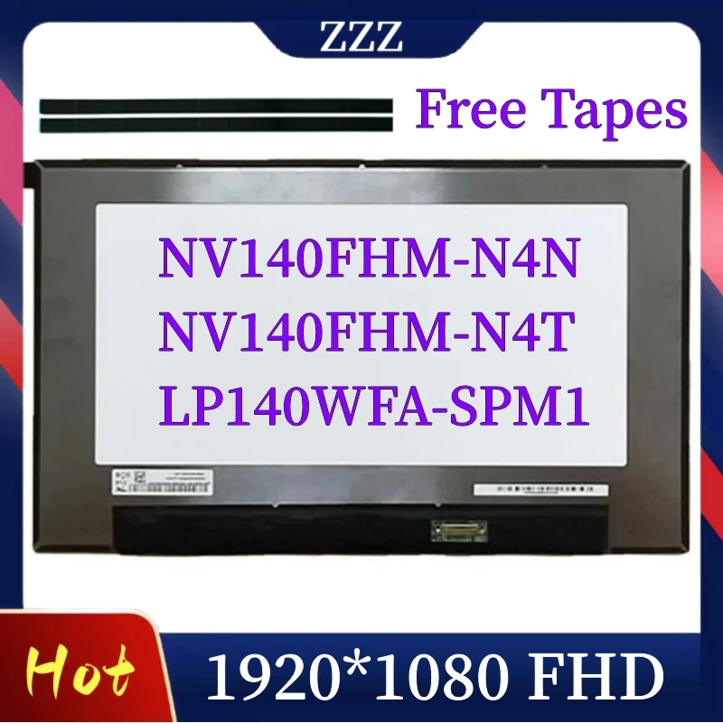 LQ140M1JW62-NV140FHM-N6L-N140HCA-E5B-N140HCA-E5C-14-0-Matrix-Laptop-LCD ...