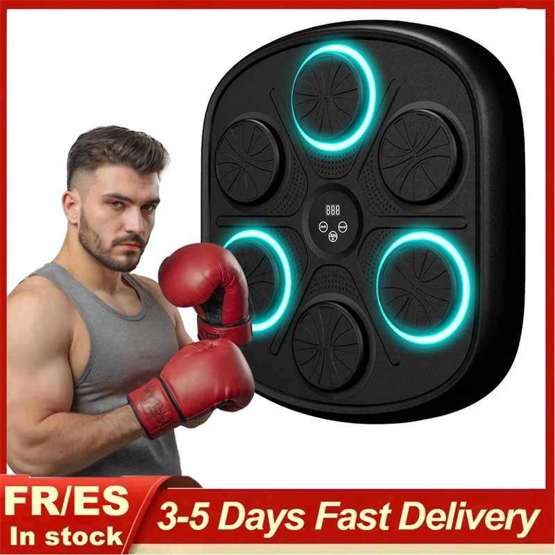 Smart-Music-Boxing-Machine-Aperture-Effect-Wall-Target-LED-Lighted ...