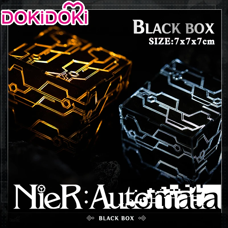 Accesorios-de-Cosplay-9S-2B-juego-NieR-Automata-DokiDoki-NieR-Automata-accesorios-Led-caja-negra ...
