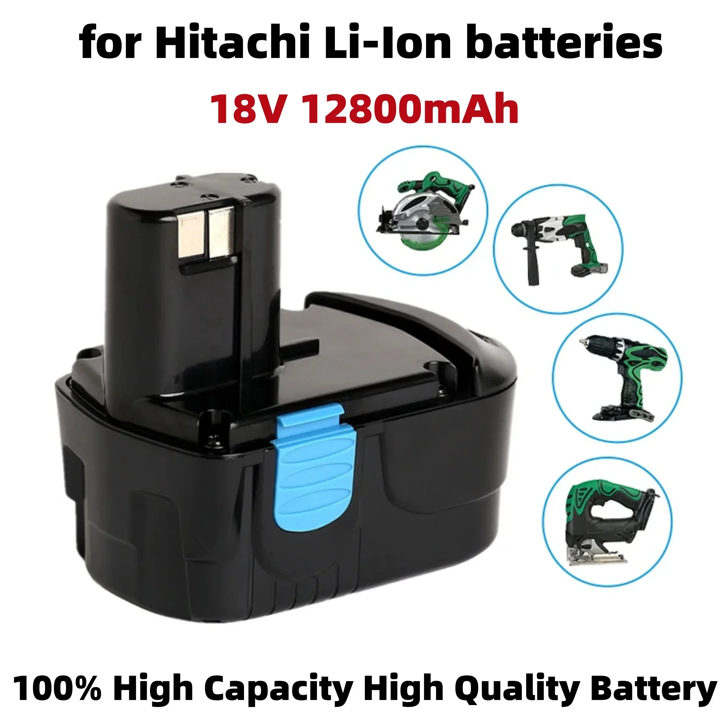 2024-Hitachi-cordless-drill-screwdriver-EB1820-EB1812-EB18-2YR-brand-new-18V-12800mAh ...