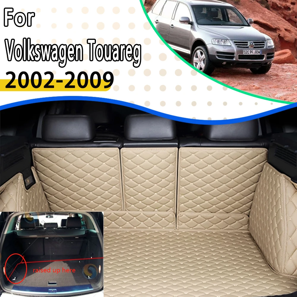 Car Trunk Mats For VW Volkswagen Touareg 7L 2002~2009 5seat Waterproof ...