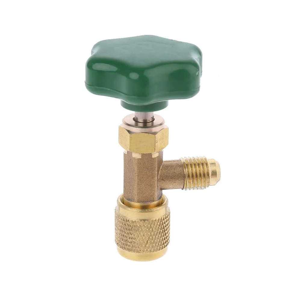 Gas cylinder valve isobutane R600a R290 Auto Clima 1/4" SAE opener ...