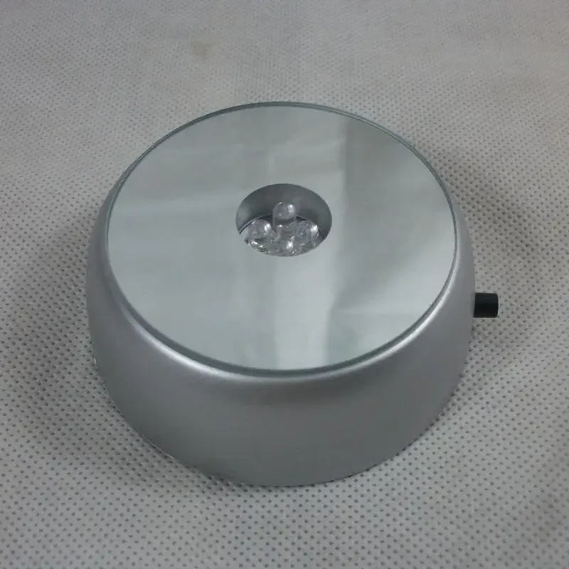 4-LED-Luminous-Base-Light-Colorful-Round-Stand-Base-for-Cocktail ...