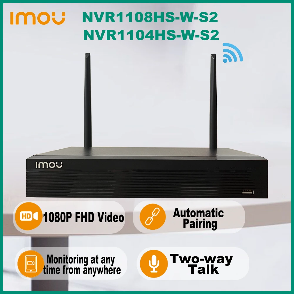 Dahua-Imou-NVR1104HS-W-S2-NVR1108HS-W-S2-Smart-H-265-Wireless-1080P4 ...
