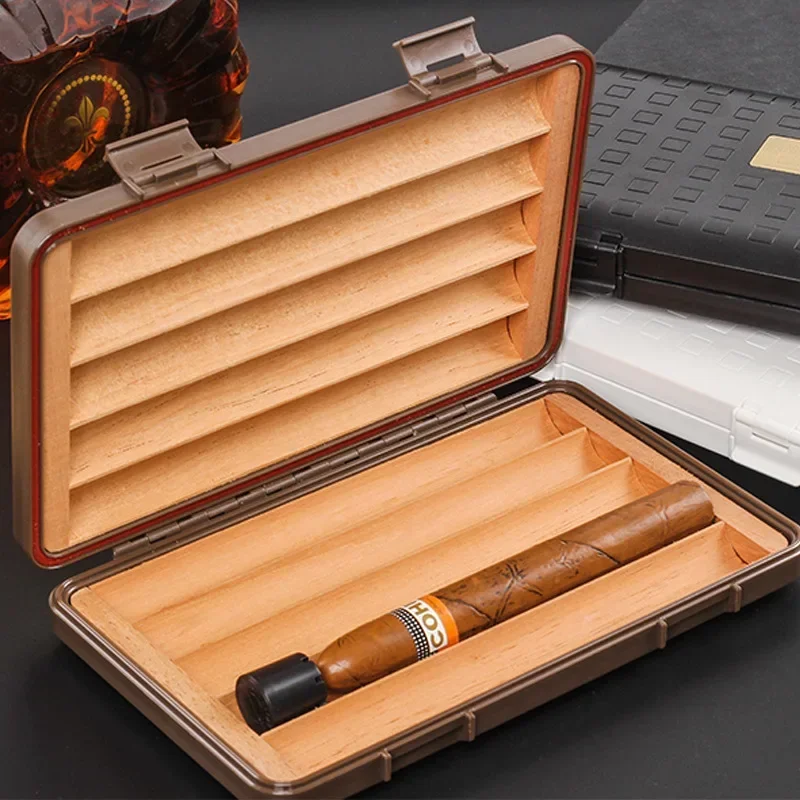 Cigar-Travel-Humidor-Case-10-Count-Waterproof-Rugged-Crushproof-Cigar ...
