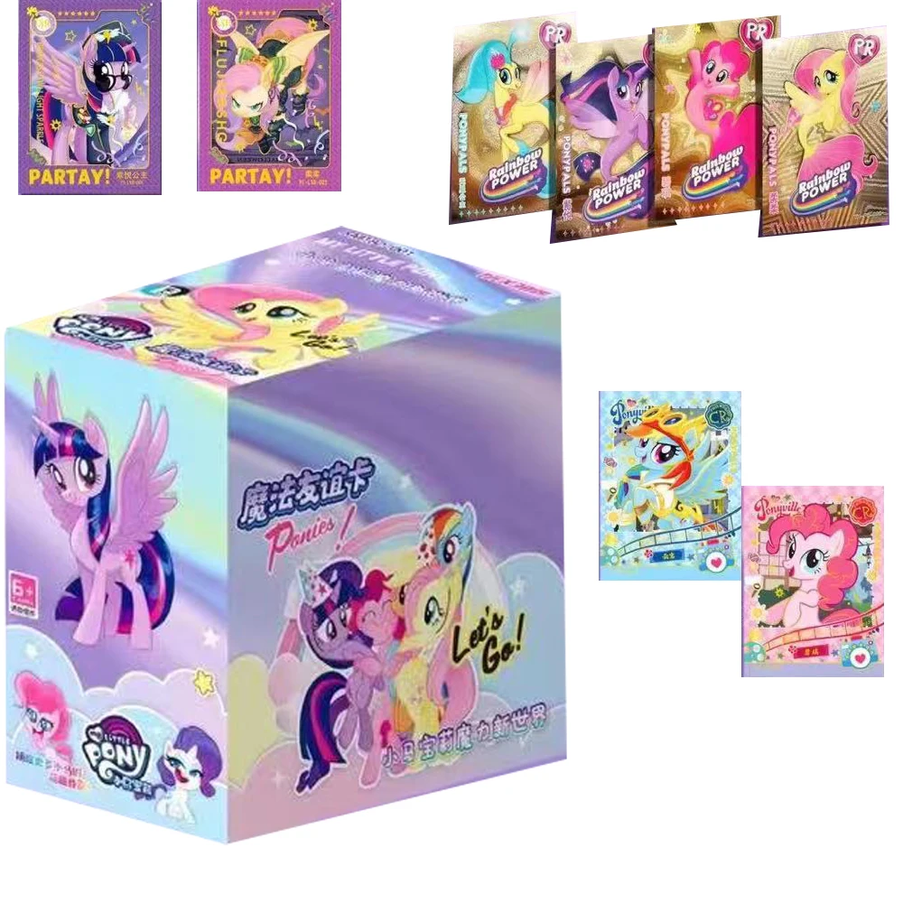 2024-My-Little-Pony-Cards-Anime-Kawaii-Twilight-Sparkle-Rainbow ...