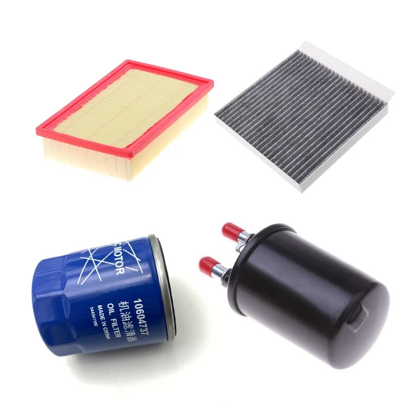 4pcs/kit Oil filter air / fuel / air condition filter for China SAIC ...