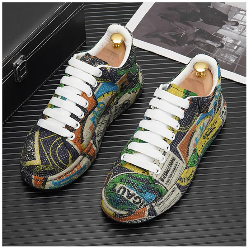Luxury Royal Style Men Wedding Dress Shoes Autumn Handmade Embroidery ...