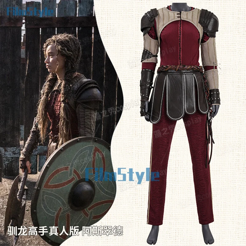 How to Train Your Dragon Astrid Cosplay Costume Uniform Halloween ...