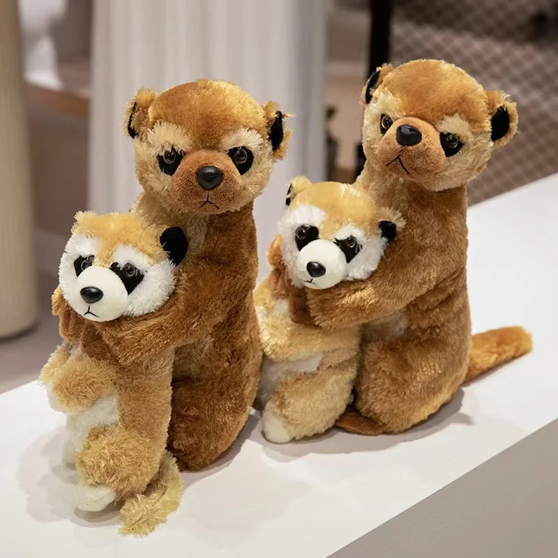 Cute-Meerkat-Plush-Toy-Mother-Child-Meerkat-Creative-Design-Lovely ...