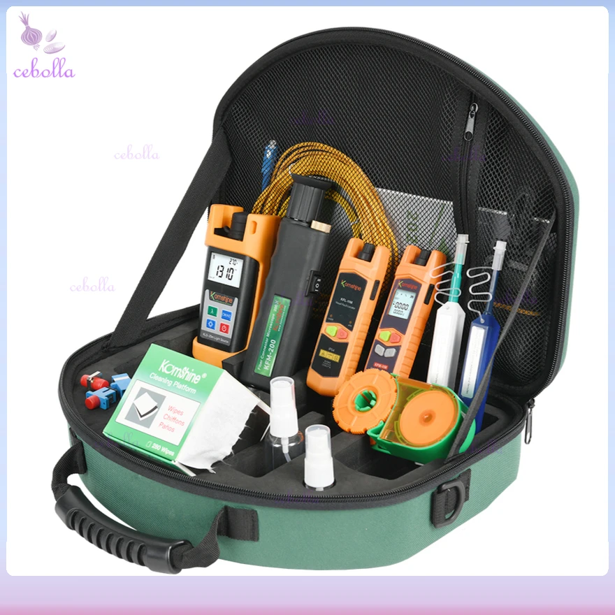 Komshie Optical FTTH Loss Test Kit Fiber Optic Power Meters Fiber ...