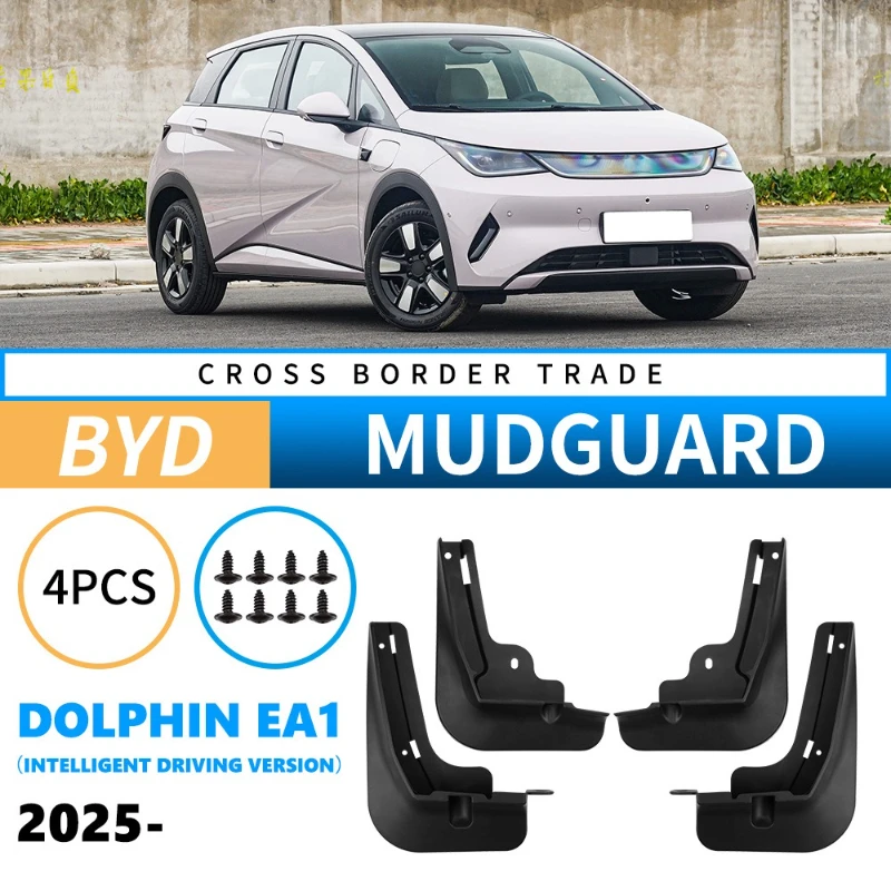 Mud Flaps For BYD Dolphin EA1 Intelligent driving version 2025 MudFlaps ...