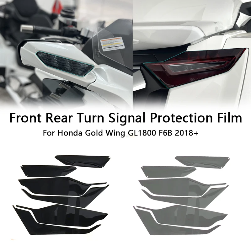 Panical Front Rear Turn Signal Protection Paint Film Signal Light ...
