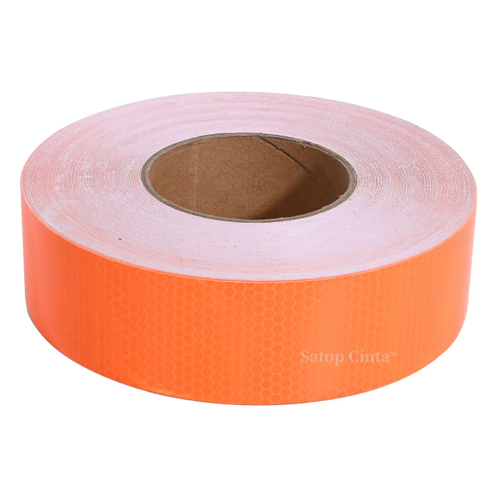 5cmx50m-High-Visibility-Reflective-Sticker-Orange-Warning-Tape ...