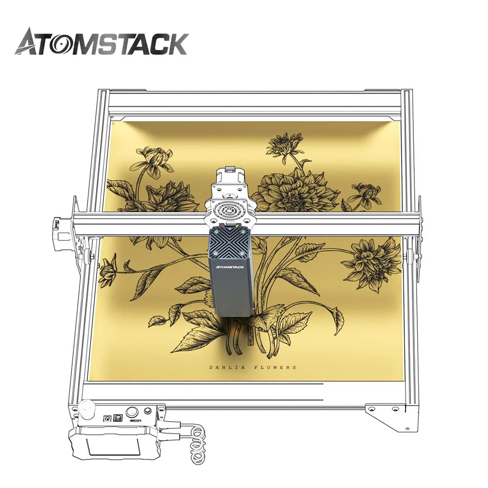 ATOMSTACK-R30-Laser-Head-Fiber-Laser-Engraving-Head-For-Engraving-All ...