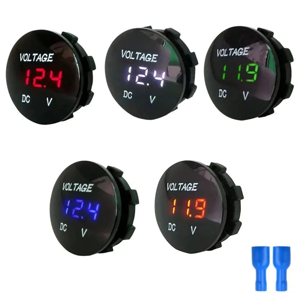 Motorcycle Digital Voltmeter | Motorcycle Instrument Panel | Digital ...