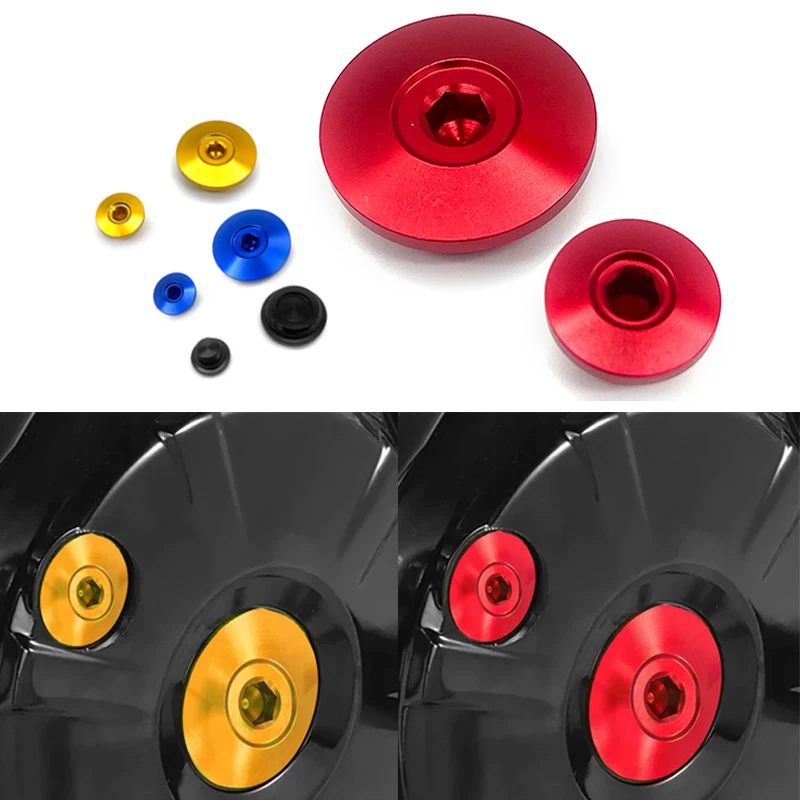 Motorcycle CNC Aluminum Engine Screw Cover Plug Cap Fit for HONDA CT125 ...