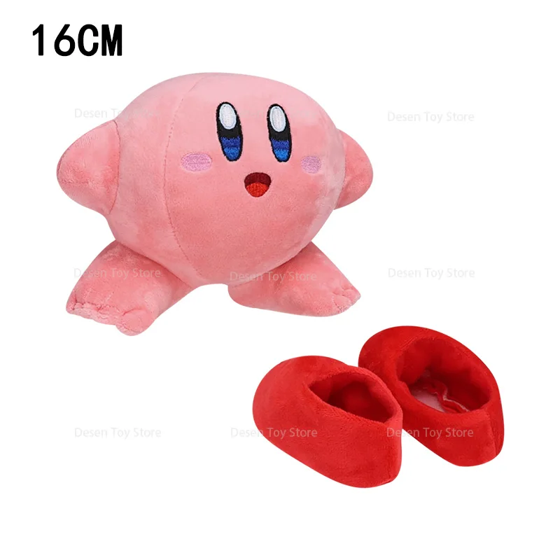 Peluche-de-estrella-de-Anime-Kirby-para-ni-os-zapatos-de-Pie-Grande ...