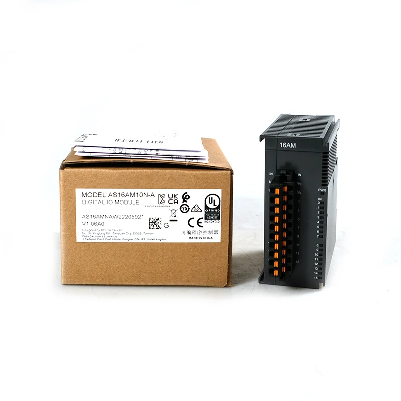 Original Delta As Series Plc Extension Module As16am10n-a As16an01t-a ...