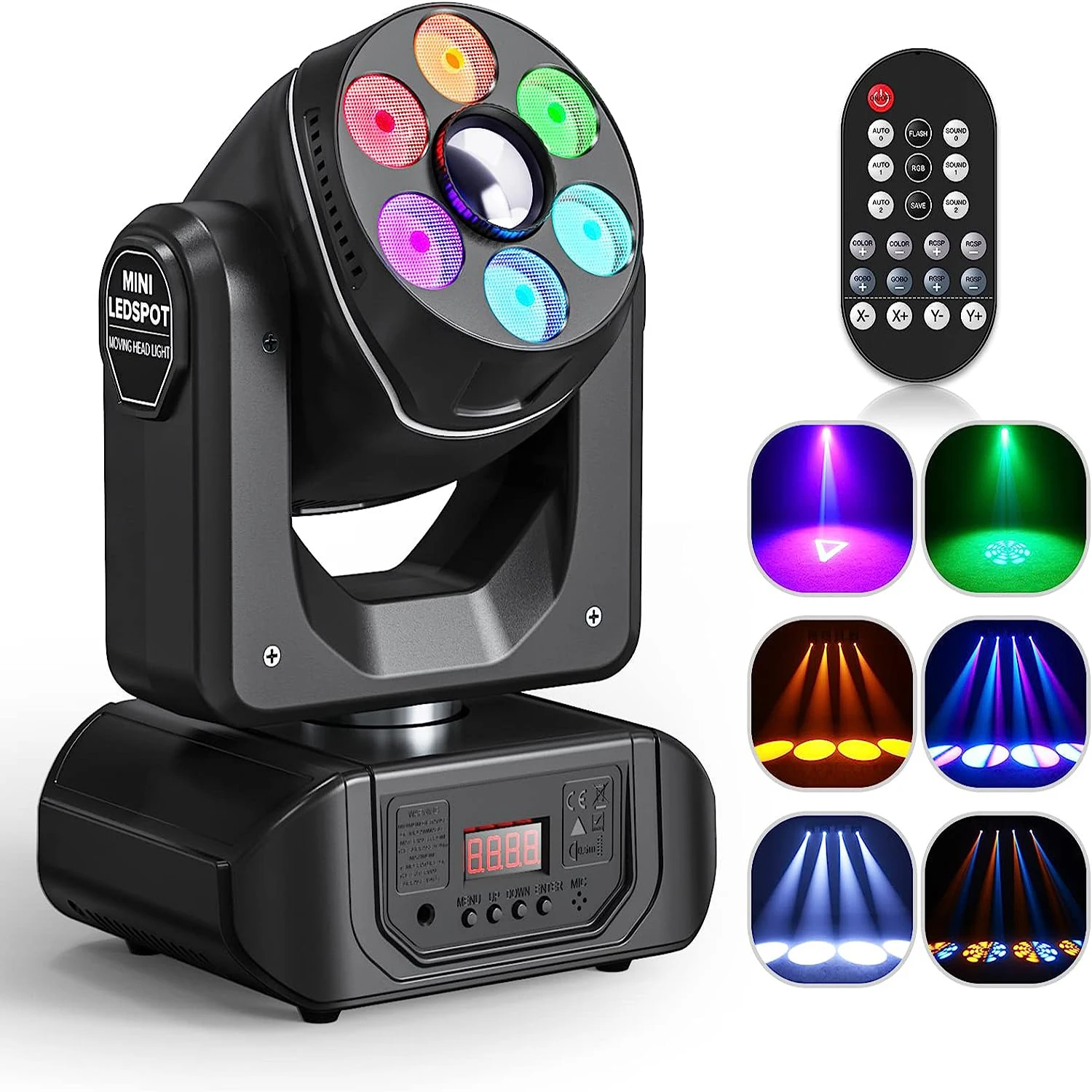 LED-Stage-Moving-Head-Light-DJ-Disco-Dyeing-Lamp-RGBW-Pattern-Beam ...