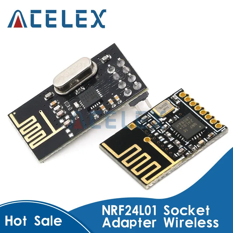 Módulo de comunicação sem fio 2.4g, material nrf24l01, nrf24l01 ...