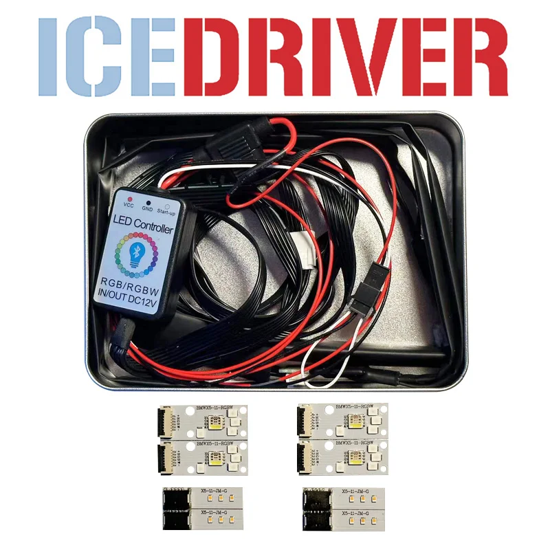 Icedriver-RGBW-for-BMW-F32-F33-F36-4-Series-CSL-Yellow-DRL-RGB ...