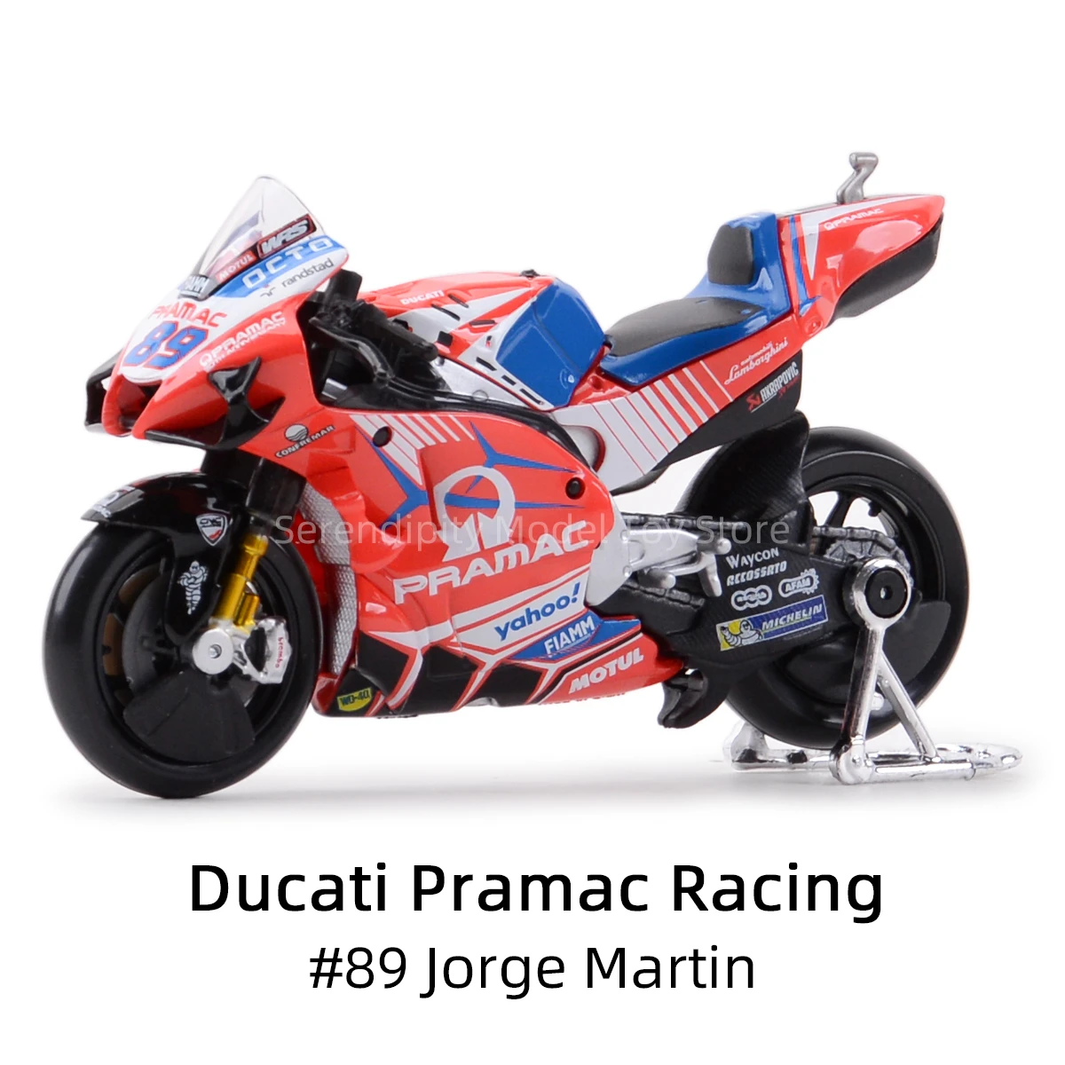 Maisto 1:18 2021 GP Racing Ducati Pramac Racing Die Cast Vehicles ...