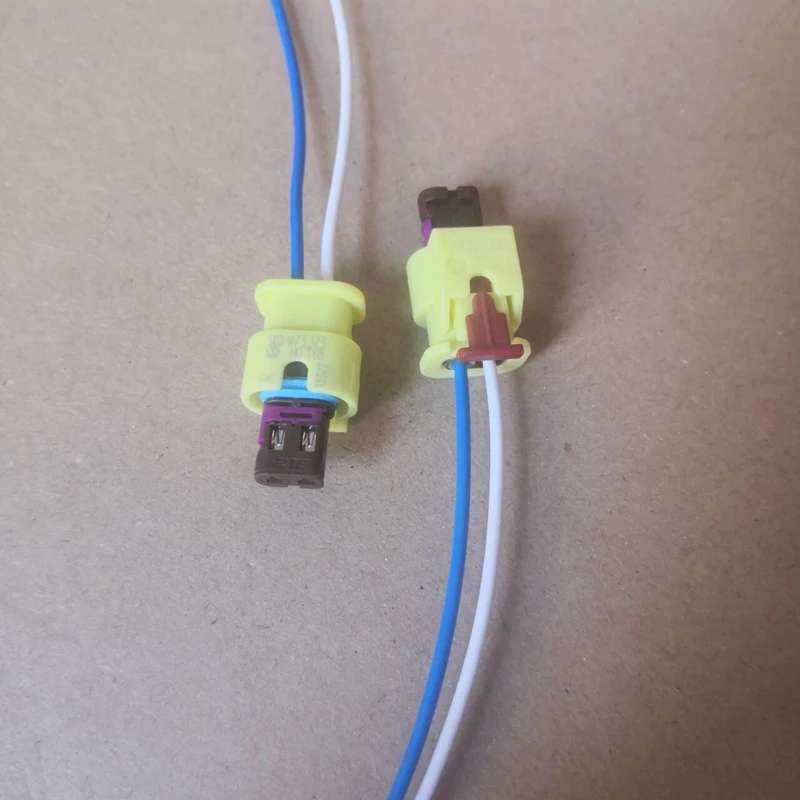 1/5/10/20/50/100pcs/lot 2 Pin/Way Sensor Plug Connector Wire Harness ...