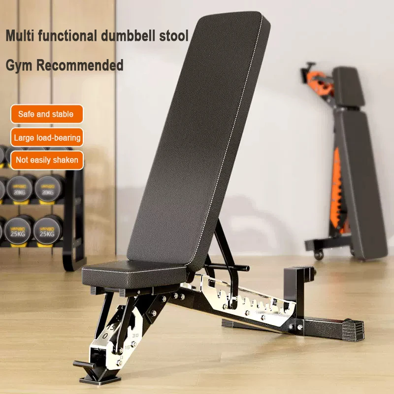 Casa-Multifuncional-Haltere-Barbell-Profissional-dos-homens-Bench-Press ...