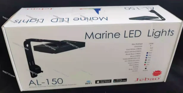 New-Jebao-WIFI-LED-Coral-light-Marine-Reef-Lamp-High-power-Dual-LED ...