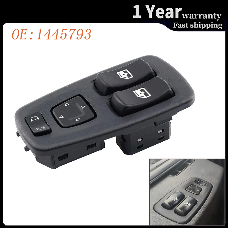 Electric-Power-Master-Window-Swith-for-Scania-1863514-1445793-Window ...