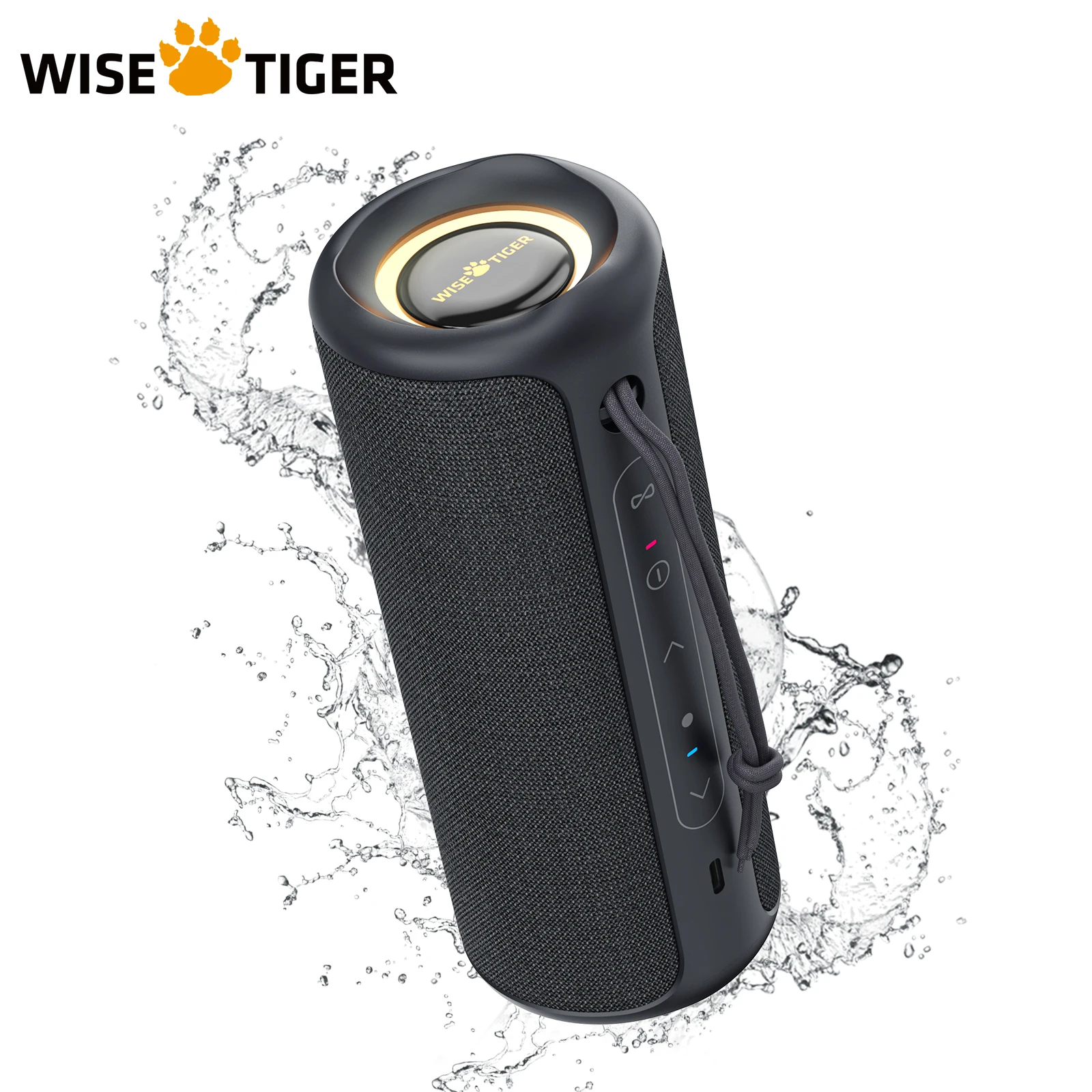WISETIGER-P3-30W-Outdoor-Portable-Bluetooth-Speaker-IPX7-Waterproof ...