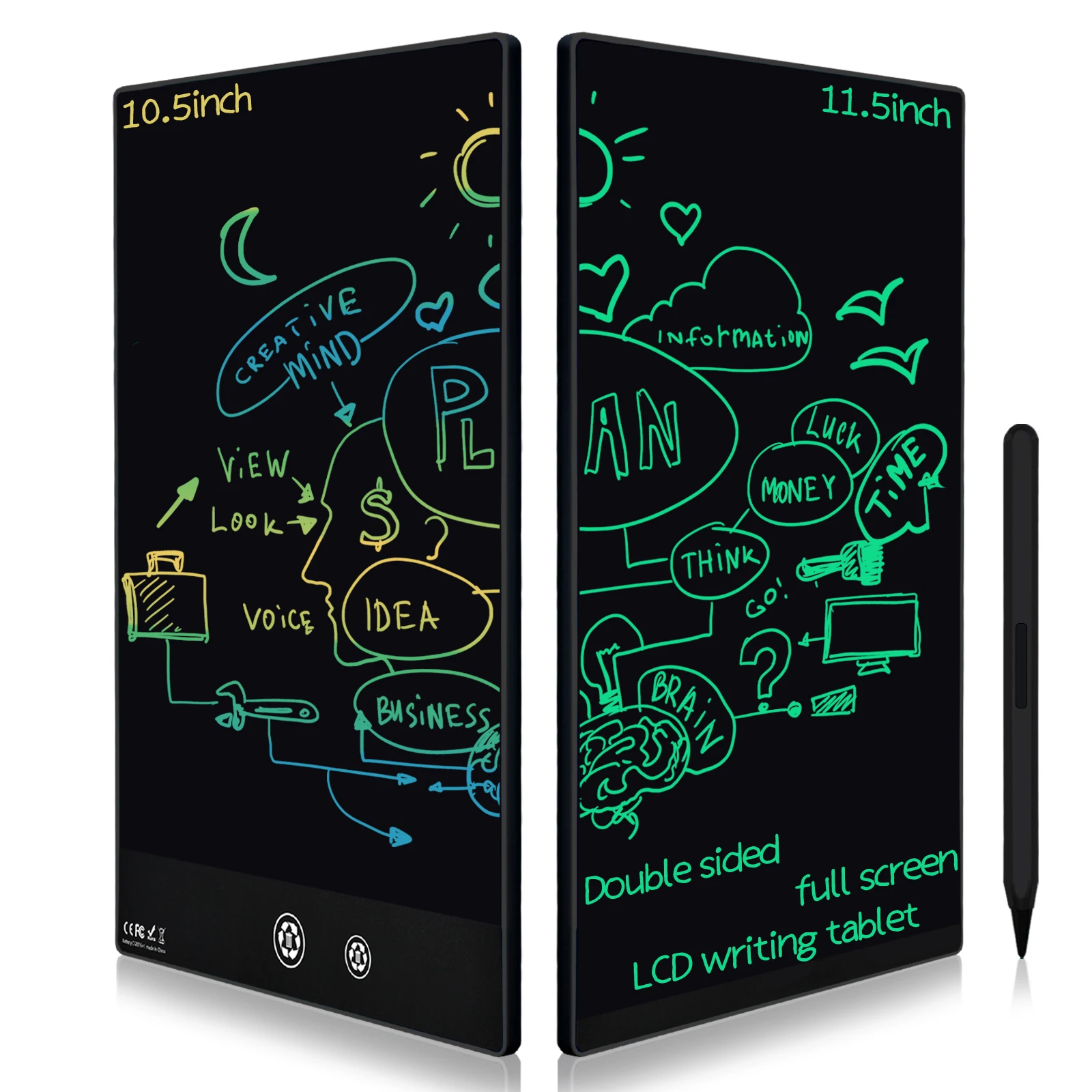 11-5-LCD-Writing-Tablet-Graphics-Double-side-Tablets-Drawing-Graffiti ...