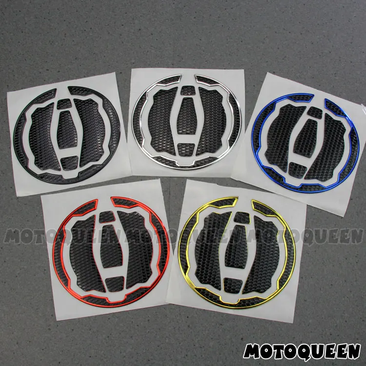 Motorcycle Gas Fuel Oil Cap Tank Pad Protector Decals Stickers for ...