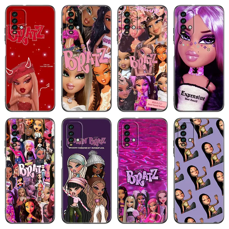 Cute Cartoon Bratz Phone Case For Xiaomi Redmi 7A 8A 9A 10A 9C 10C 9i ...