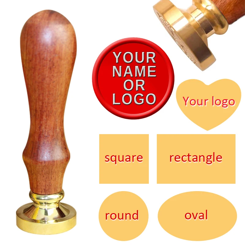 Customized-Sealing-Wax-Seals-Stamp-Personalized-Wedding-LOGO-Name ...