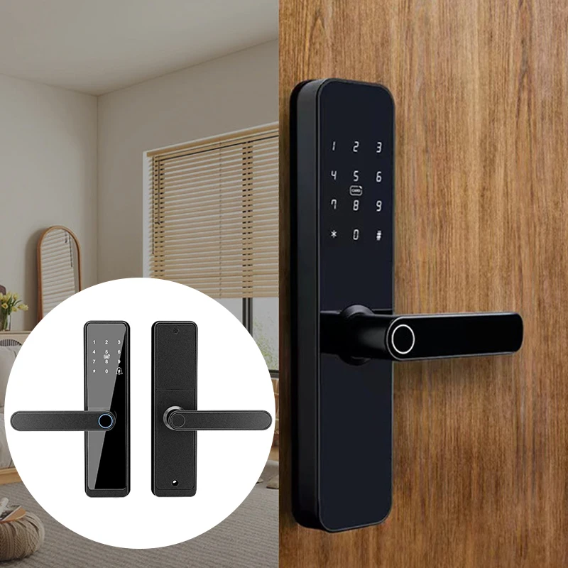 Electronic-Smart-Door-Lock-Home-Version-Digital-Smart-Lock-Remote ...