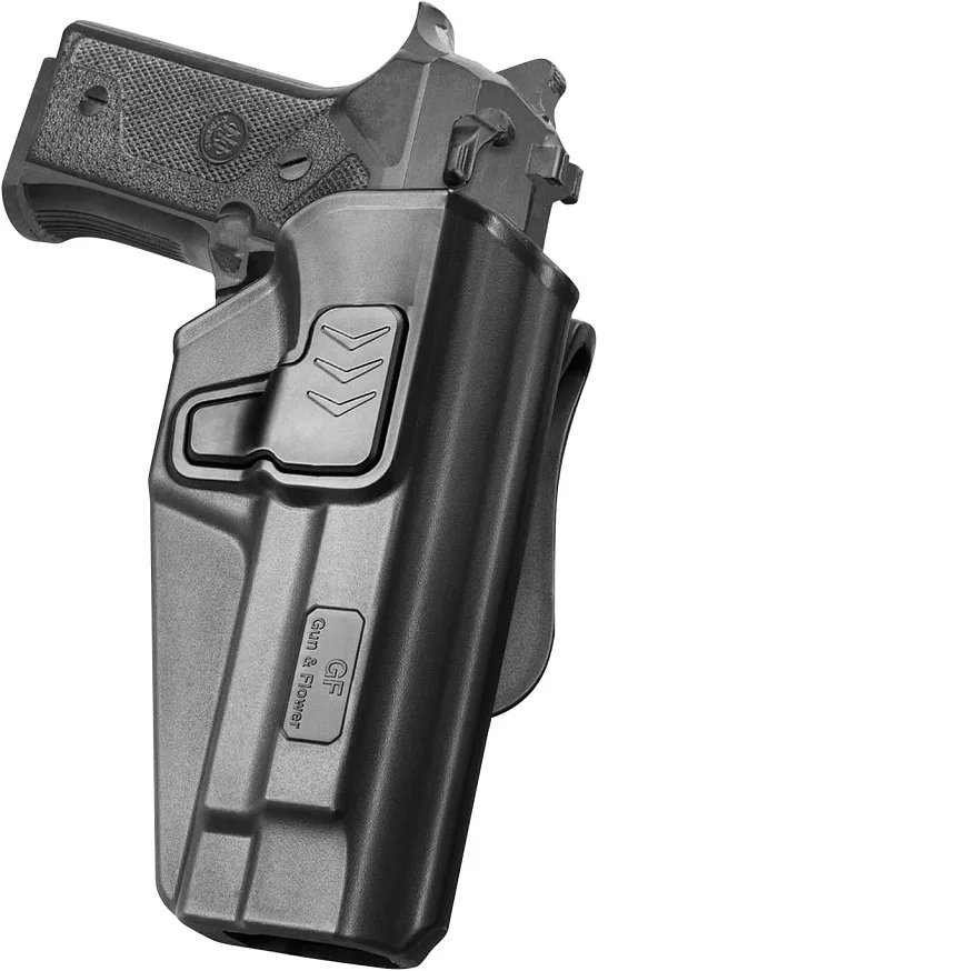 92 FS Holster Fit Beretta 92FS/92FS with Rail/Taurus PT92/Beretta M9 ...