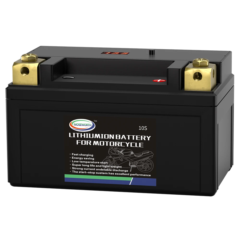 10S YTZ10S Lithium LiFePO4 Motorcycle Battery 12V 6Ah 420CCA Built in ...