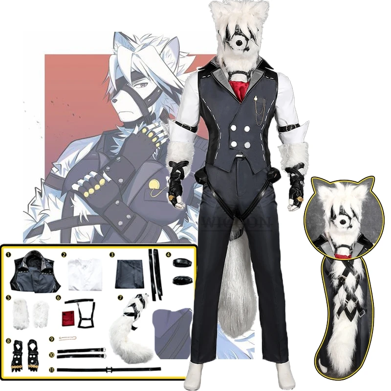 Game-Zenless-Zone-Zero-cos-Von-Lycaon-Cosplay-Costume-Fursuit-Battle ...