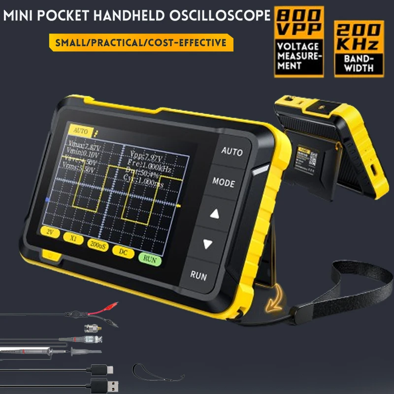FNIRSI-DSO152-Mini-Handheld-Digital-Oscilloscope-2-5MSa-s-Real-time ...