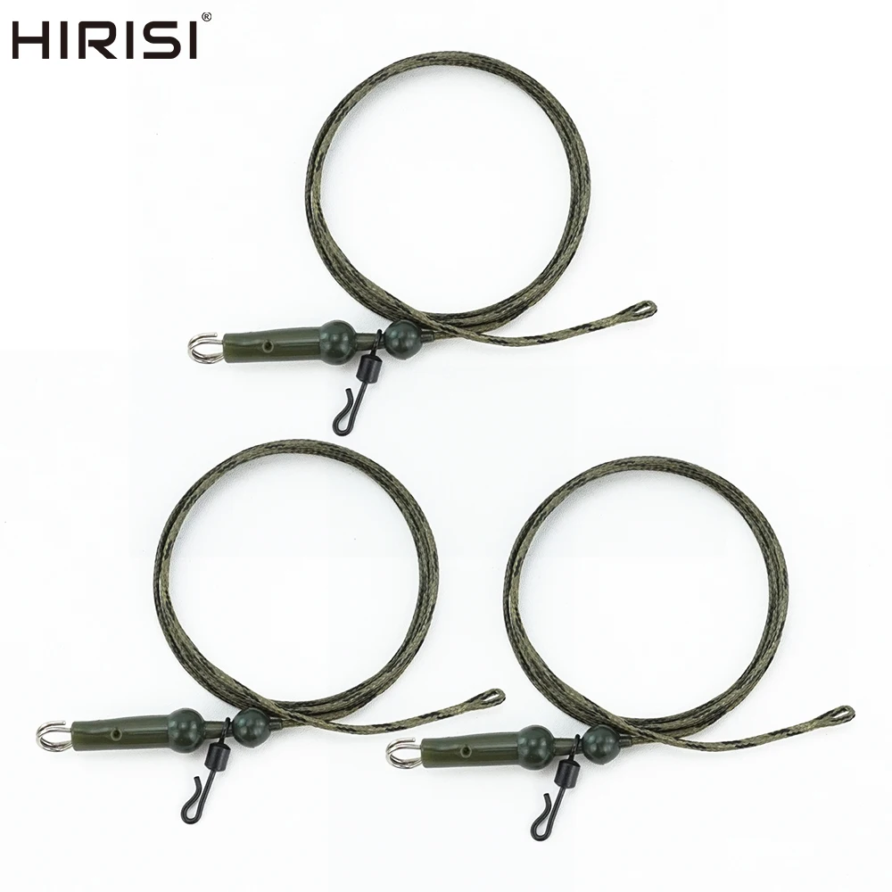 Hirisi 3pcs Carp Fishing Lead Core Line Helicopter Rigs Fishing Tackle ...