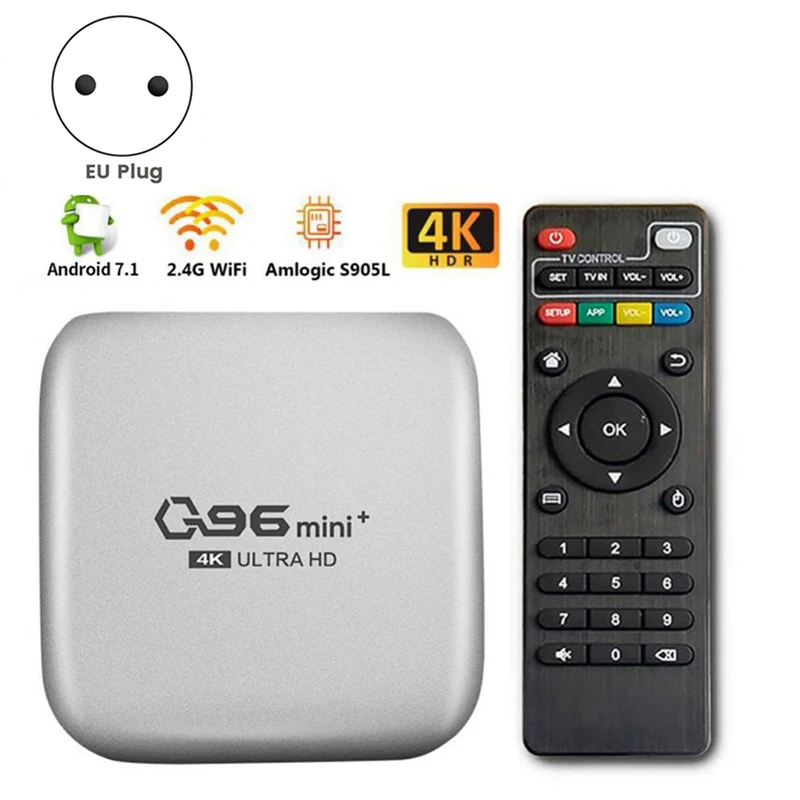 Dispositivo de Tv inteligente Q96 Mini Plus, decodificador con 5G ...