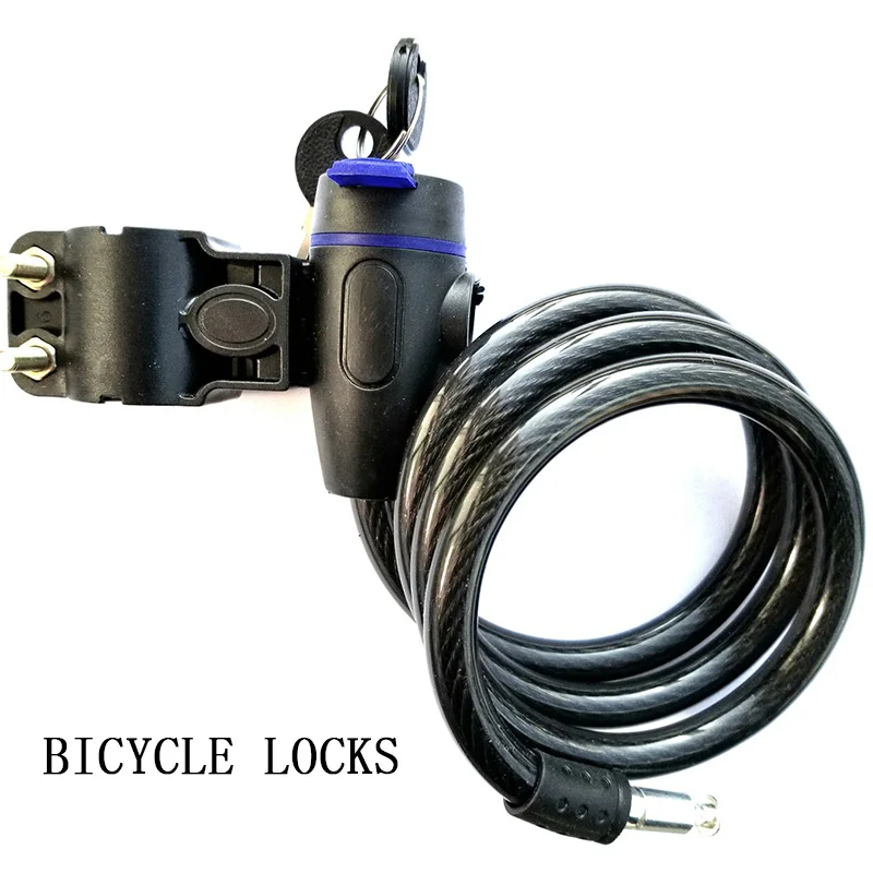 Bicycle Lock Outdoor Anti-Theft Bike Lock with 2 Keys Weatherproof ...