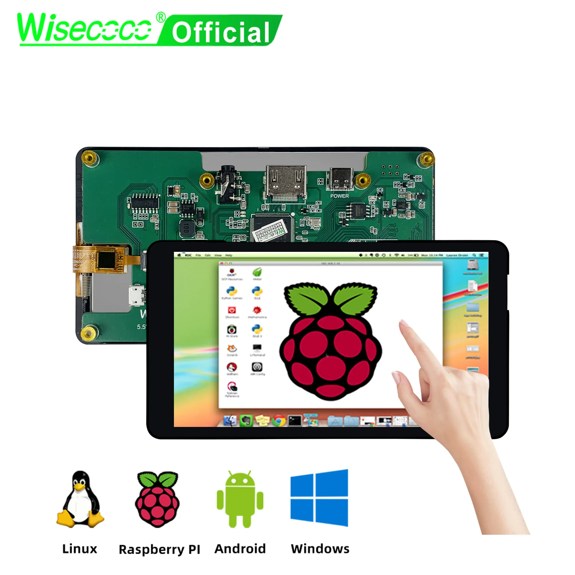 Wisecoco-5-5-Inch-1920x1080-IPS-Display-Capacitive-Touch-Panel-AIDA64-TFT-LCD-Module-For ...