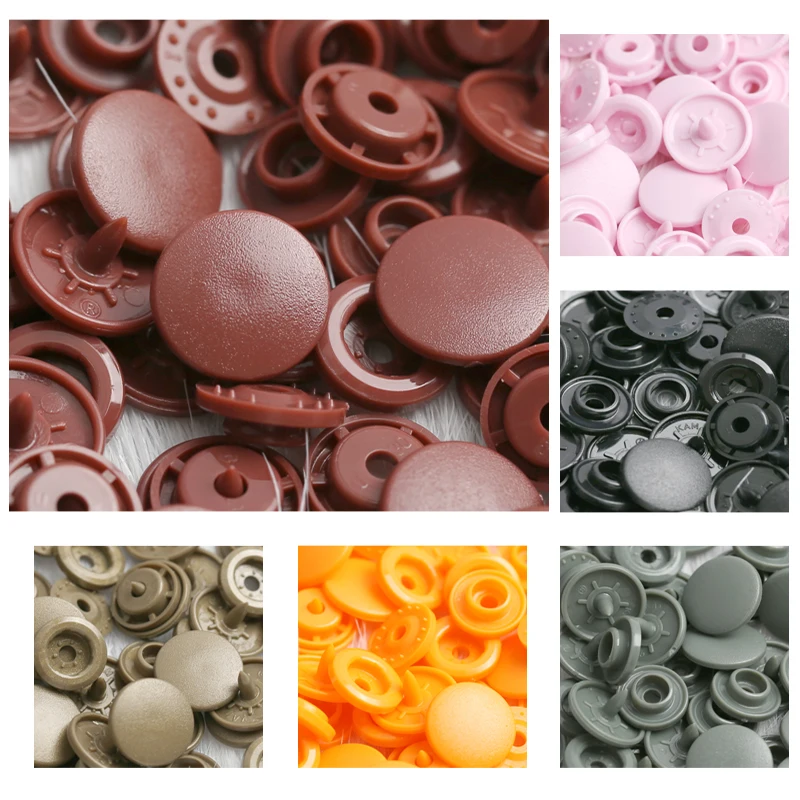 New-T5-Matte-Plastic-Snap-Buttons-Botones-For-Clothing-DIY-Press-Stud ...